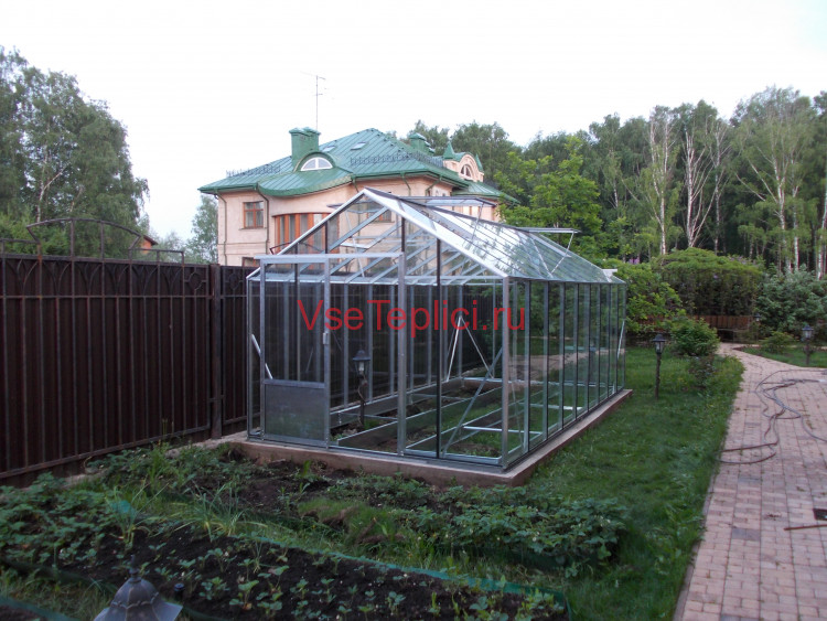 Теплица стеклянная Botanik Standard 24 кв м - купить с доставкой и установкой по акции на сайте ...